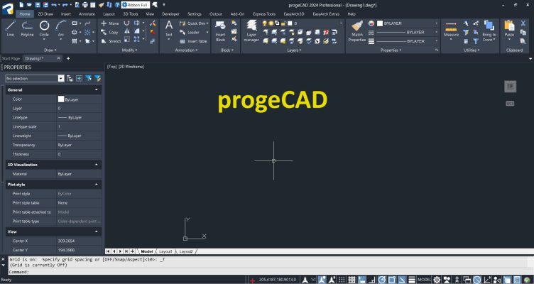 Giới thiệu phần mềm progeCAD - Giải pháp thay thế AutoCAD