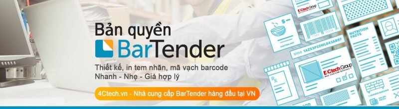 Phần mềm BarTender Enterprise Bản quyền, Ưu đãi nhất 2023