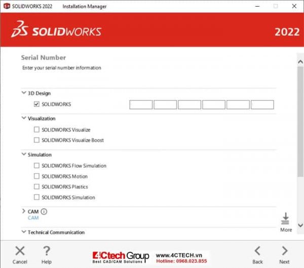 Download Solidworks 2022 Full - Hướng dẫn cài đặt chi tiết